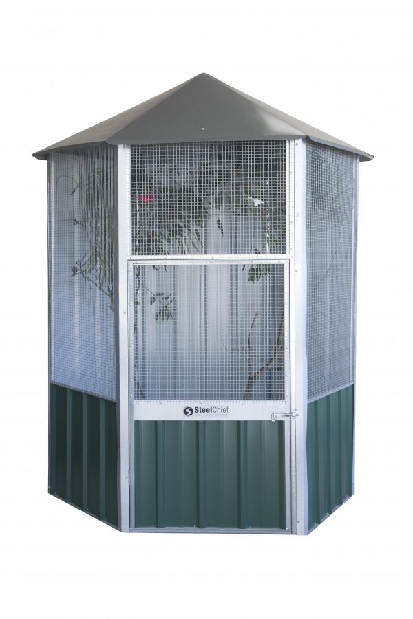 Hexagonal Bird Aviaries - Custom Made in Australia | SteelChief