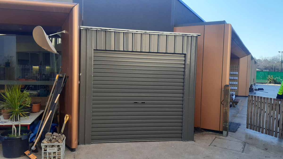 Roller Door Sheds | Garden Sheds with Roller Doors