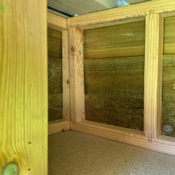 Timber Dog Kennel (Flat Roof) - SteelChief