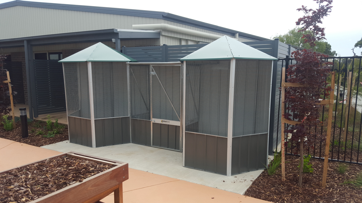 Hexagonal Bird Aviaries - Custom Made in Australia | SteelChief
